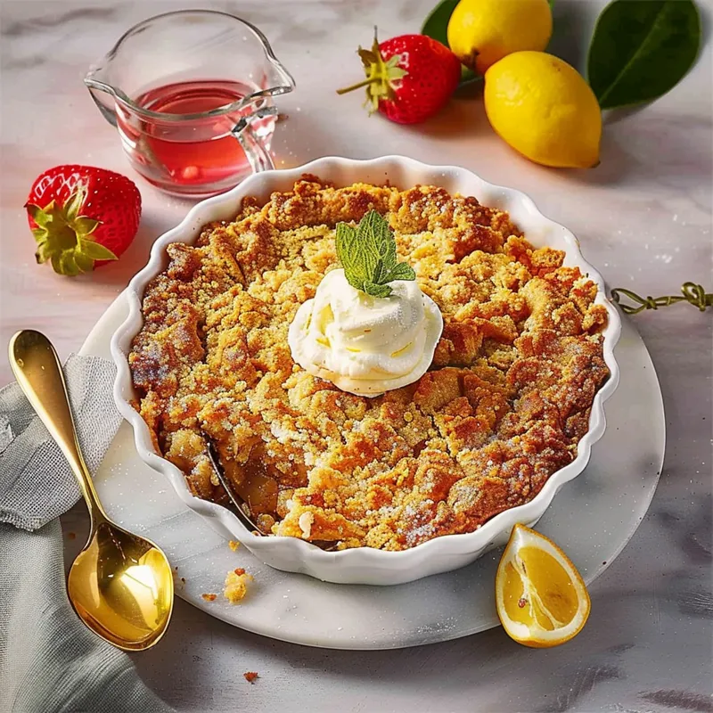 Knäckig Rabarberpaj | Gustavs Kitchen